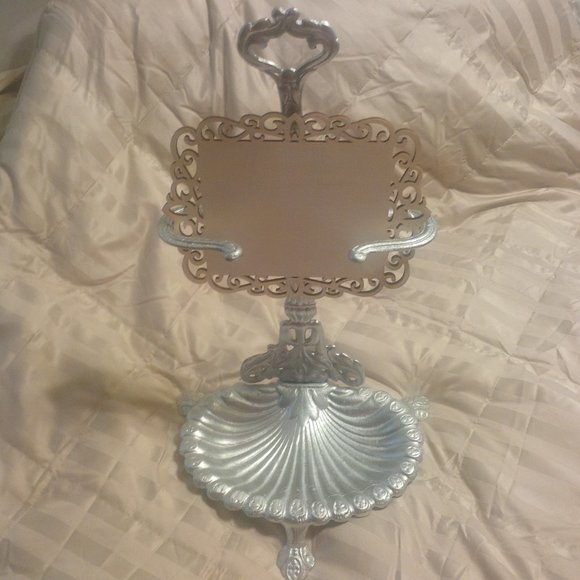 Vintage | Accents | Vintage Metal Stand Sign Board | Poshmark